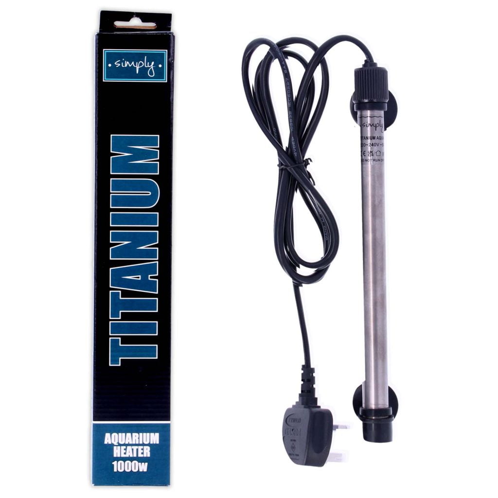 Simply Titanium Heater - Marine Fish World - Order Online